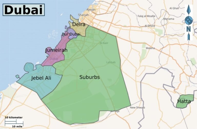 Dubái: Ubicación, Mapa y Guía Completa para tu Viaje de Lujo